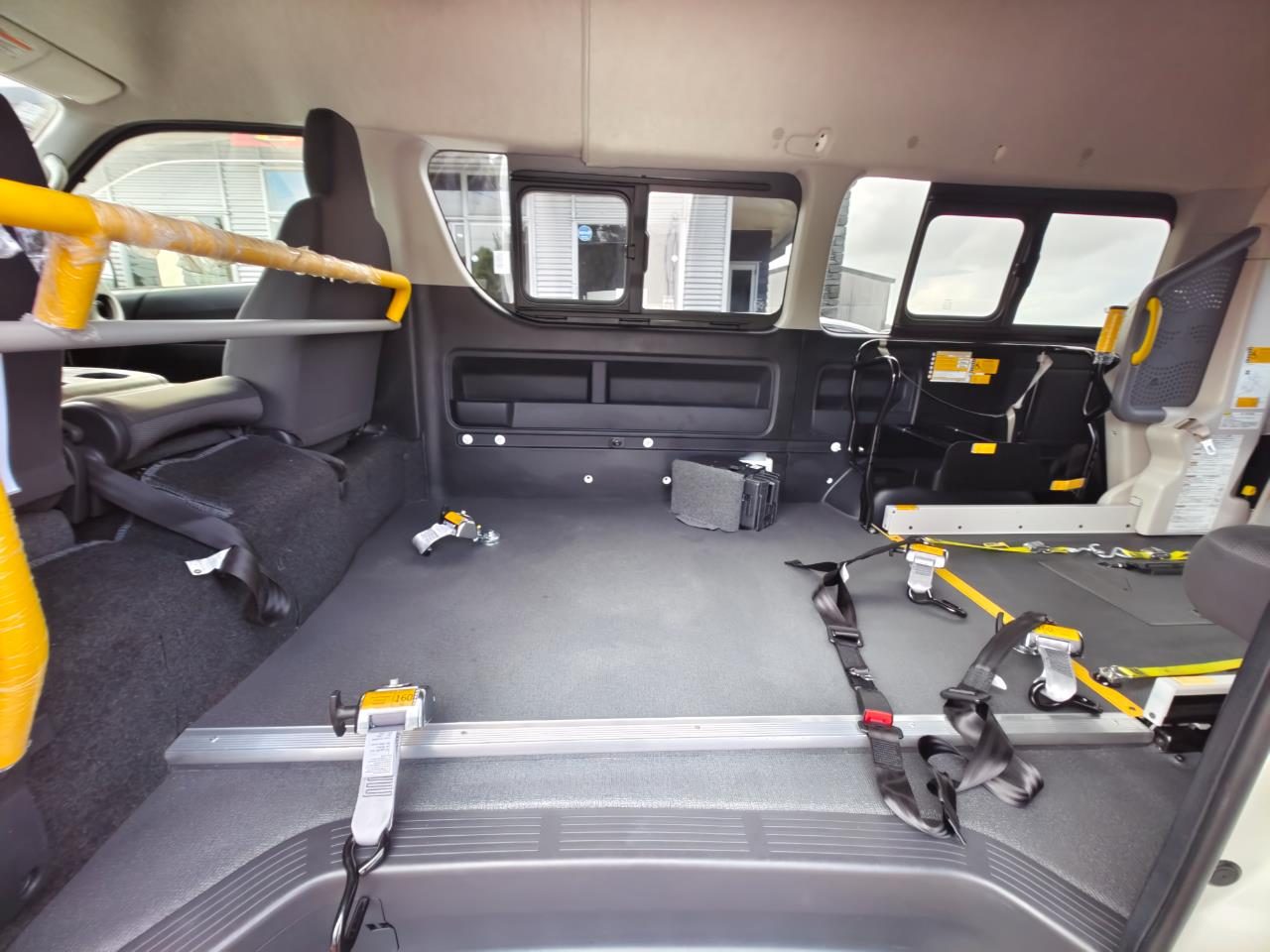 2018 Toyota Hiace Welcab Hoist with 2 Wheelchair Positions | Disability ...
